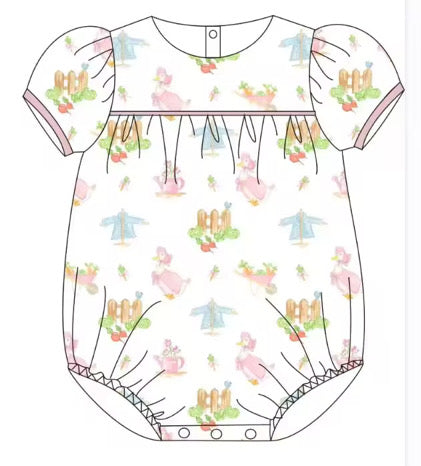 *PRE-ORDER* Abigail Bubble- Puddle Duck Patch (Pennington Bat Pink ...